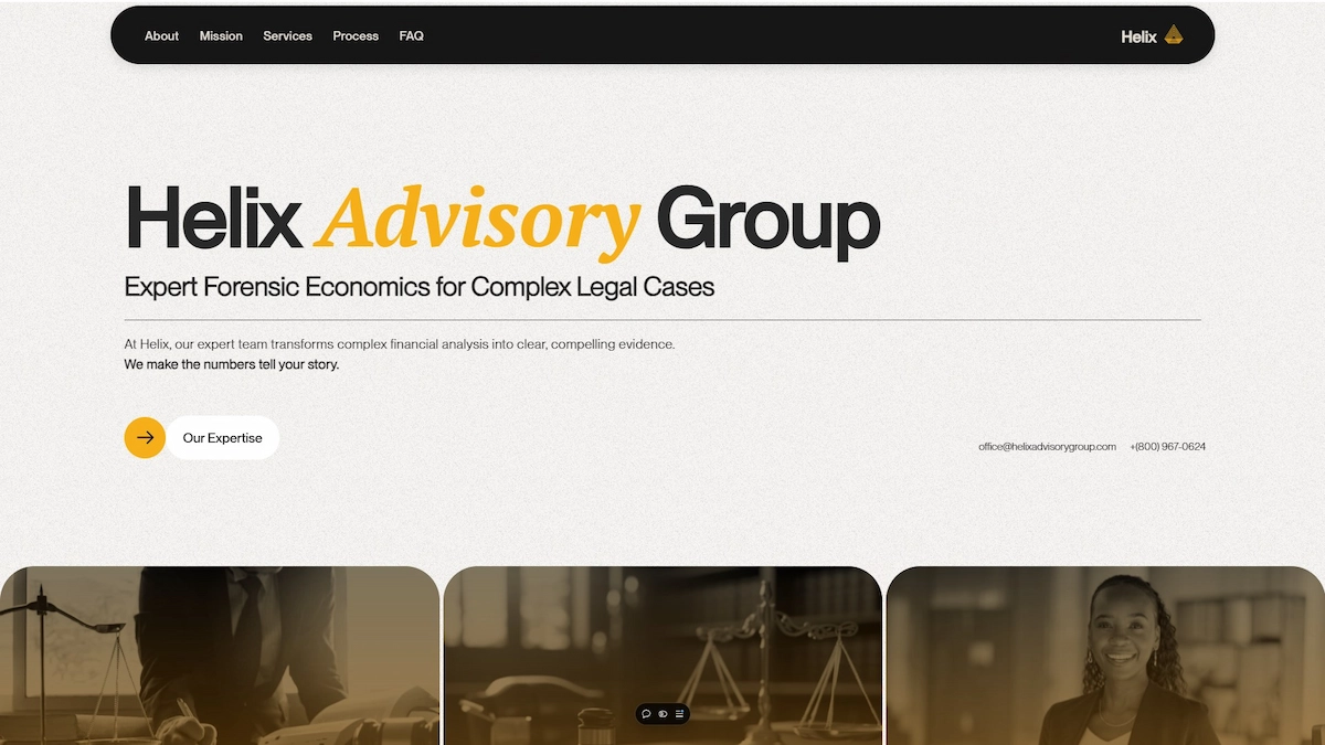 Helix Advisory Group - Expert Litigation Support Services